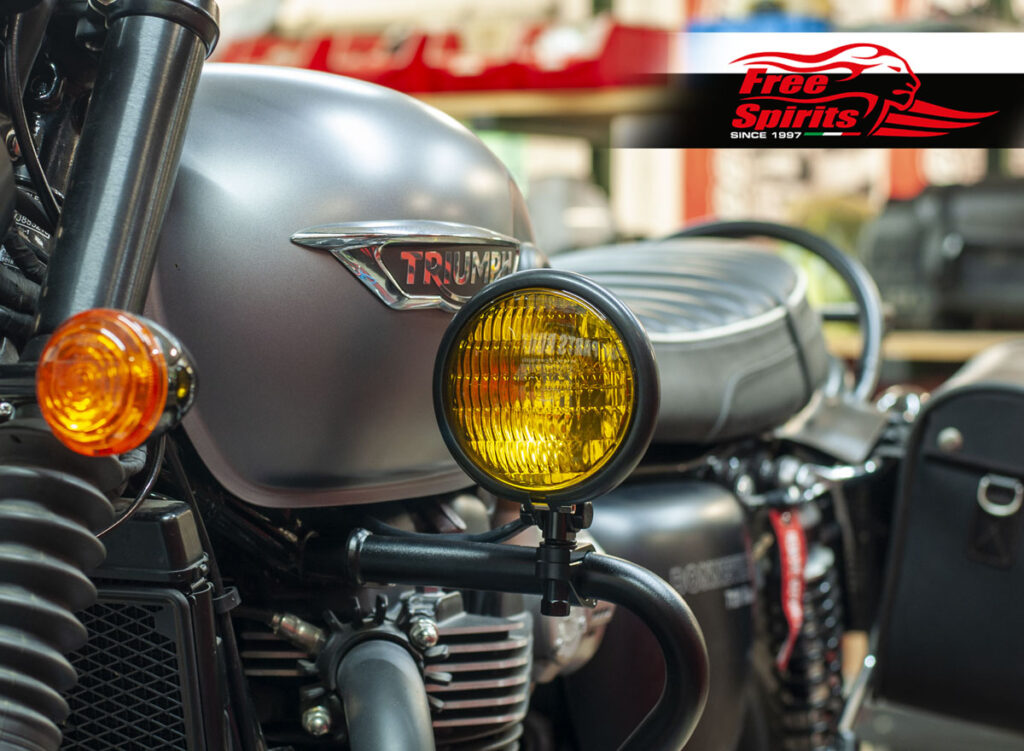 Side light bracket kit for Triumph Classic protection barsCode ...