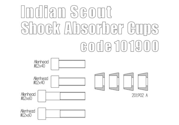 Indian Scout damper kit plugsCode 101900Accessories INDIAN New Products ...