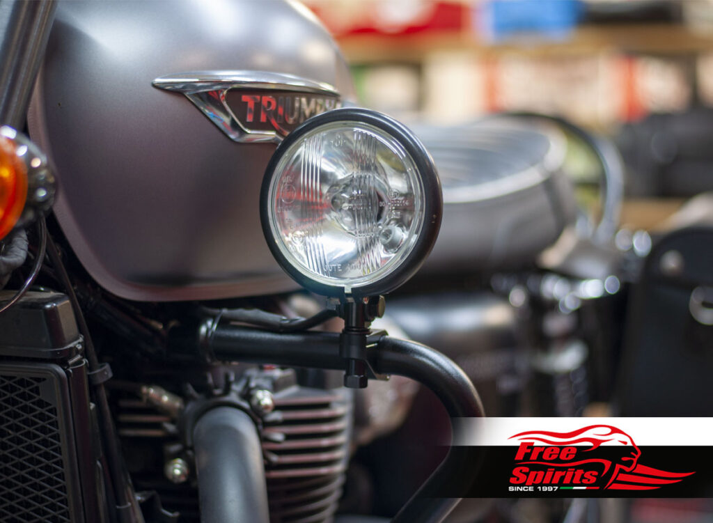 Side light bracket kit for Triumph Classic protection barsCode ...