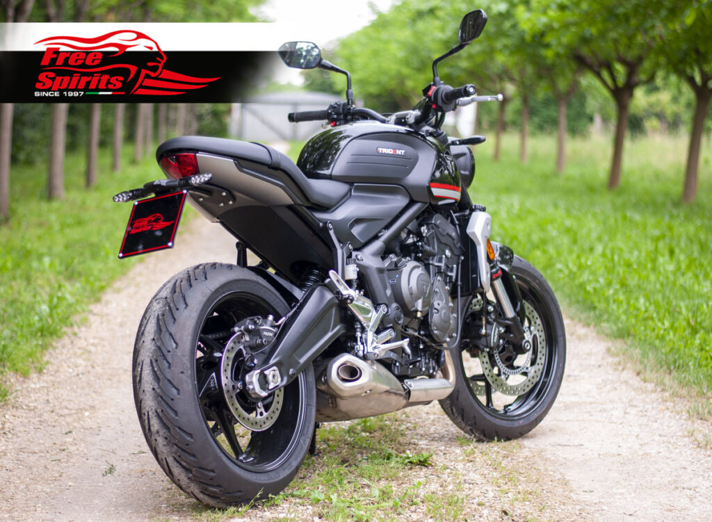 License plate for Triumph Trident 660 2021-2025Code 308915 ...