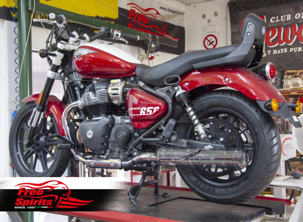 Belt drive conversion for Royal Enfield Super Meteor & Shotgun 650Code ...