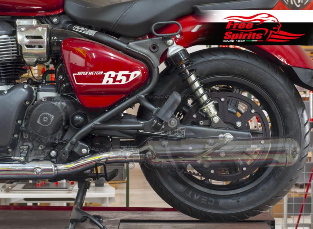 Belt drive conversion for Royal Enfield Super Meteor & Shotgun 650Code ...