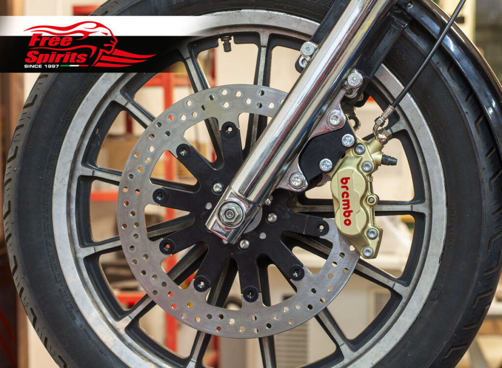 Harley Davidson 84-99 single disc – with 4p. caliper rotor 320 mm ...