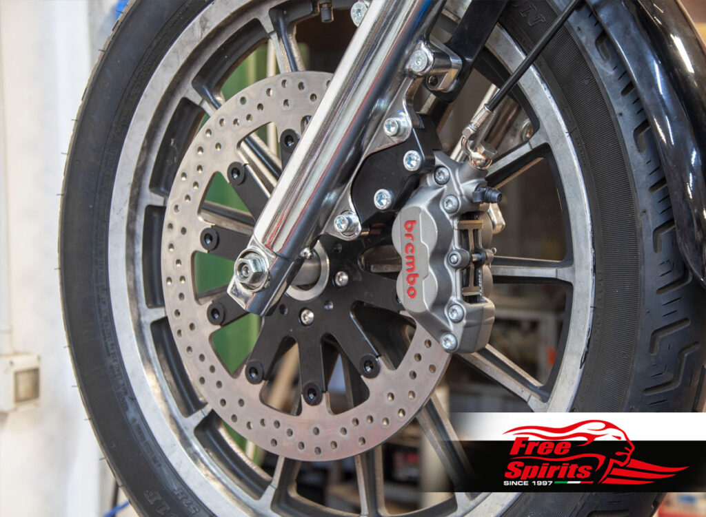 Harley Davidson 84-99 single disc – with 4p. caliper rotor 320 mm ...